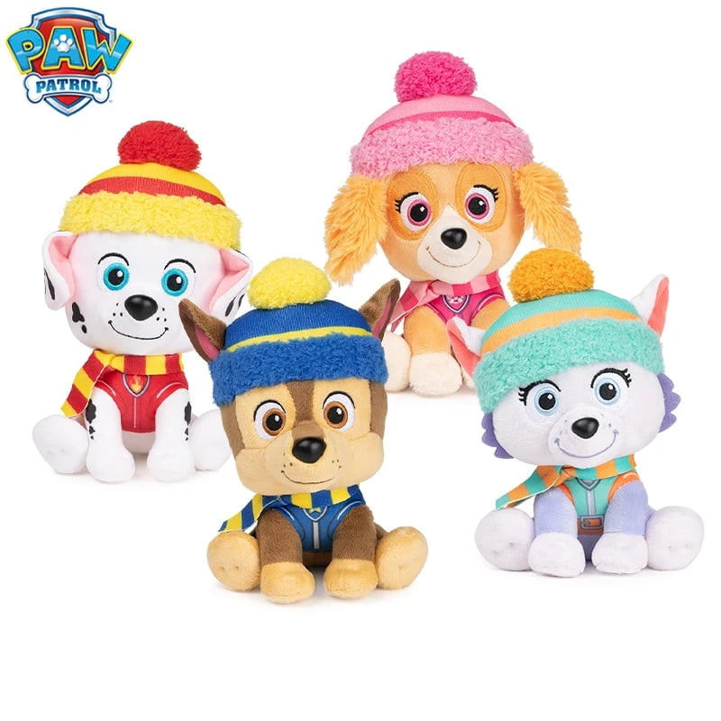 100% Genuine Plush Toy Chase Marshall Skye Everest Doll New Style Dog ...