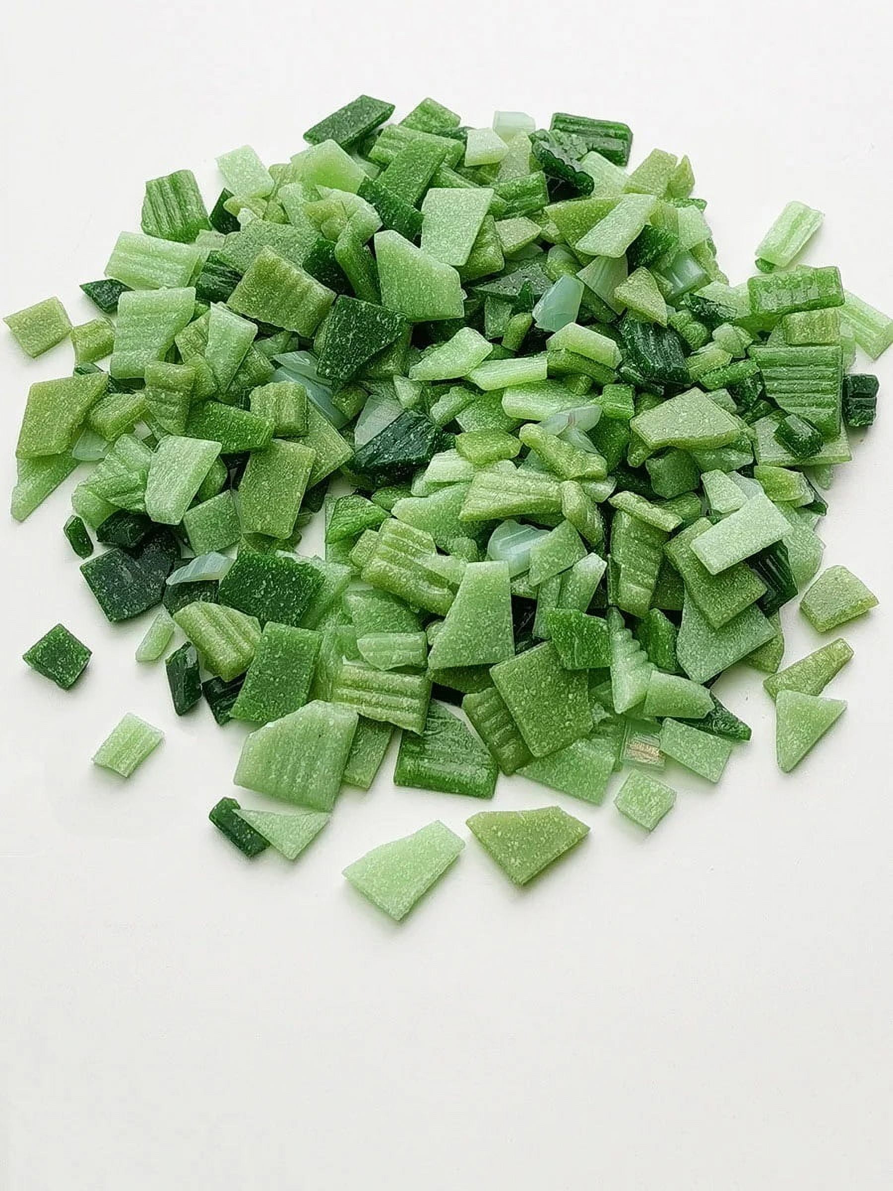 100 Grams Quartz Mosaic Tiles Stone 2*2CM Cutted Irregular Square ...