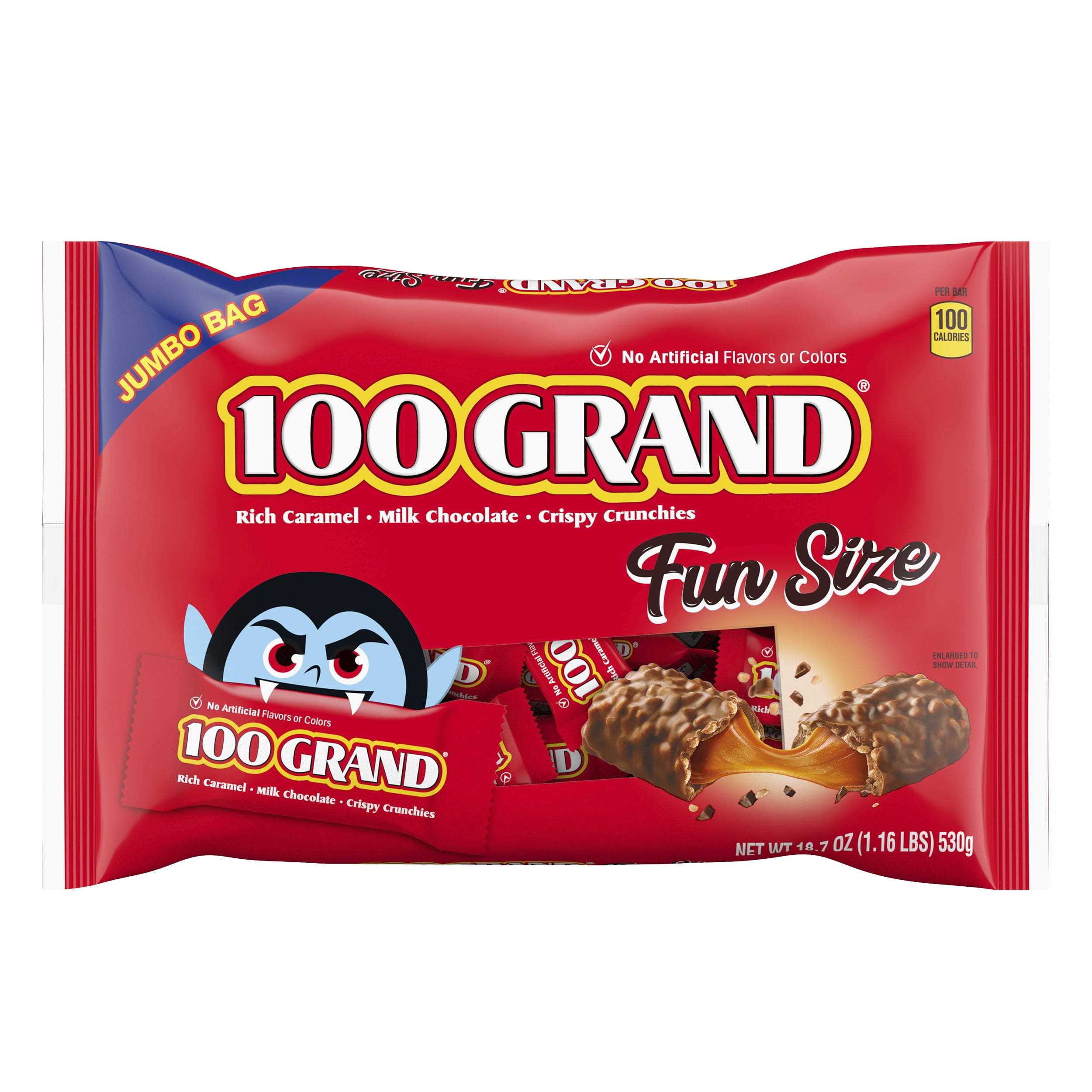 100 GRAND Fun Size LDB 18.7oz Halloween - Walmart.com
