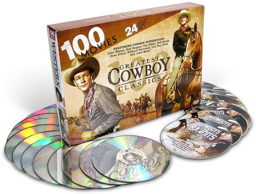Pre-Owned - 100 Greatest Cowboy Classics (DVD) - Walmart.com