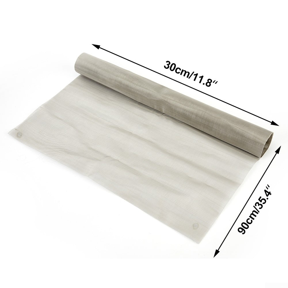 100 Grid Mesh Stainless Steel Woven Wire Cloth Screen Filter Sheet 12 ...