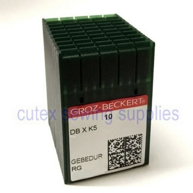 100 Groz Beckert DBXK5 GEBEDUR Titanium Commercial Embroidery Needles -80/12 - Walmart.com