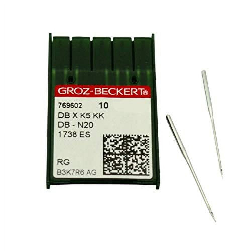 100 Groz-Beckert DBXK5 KK Needles for 3D Embroidery & Sequin-Size 70/10 - Walmart.com