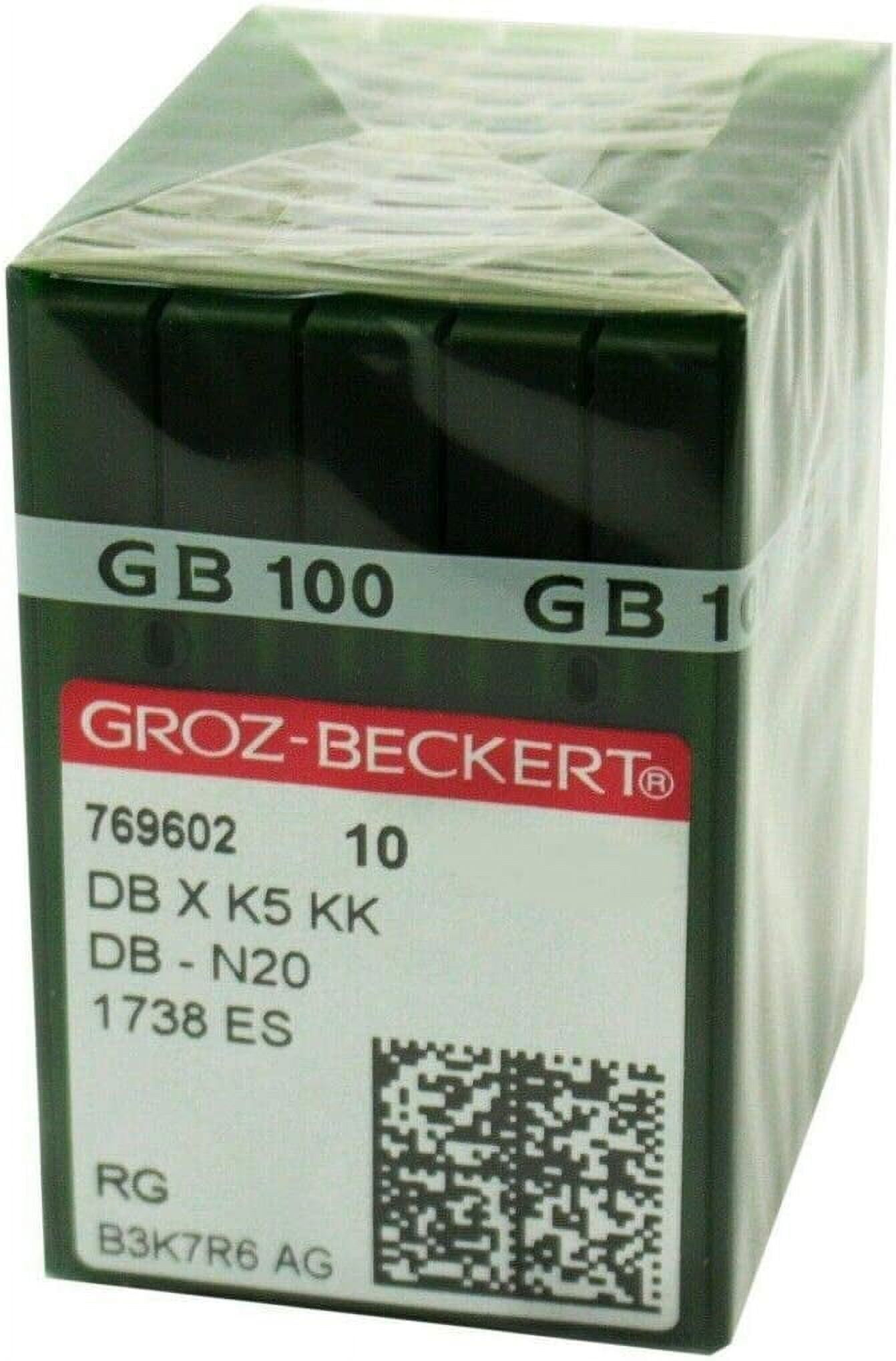 100 Groz-Beckert DBXK5 KK Needles for 3D Embroidery & Sequin-Size 75/11 ...