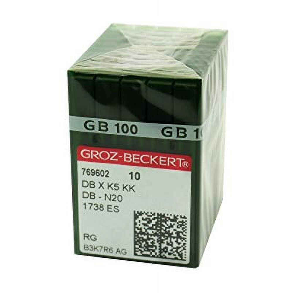 100 Groz-Beckert DBXK5 KK Needles for 3D Embroidery & Sequin-Size 90/14 - Walmart.com