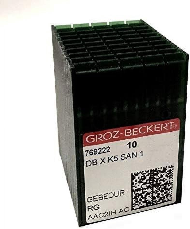 100 Groz Beckert DBXK5 SAN1 GEBEDUR Titanium Coated Embroidery Machine ...