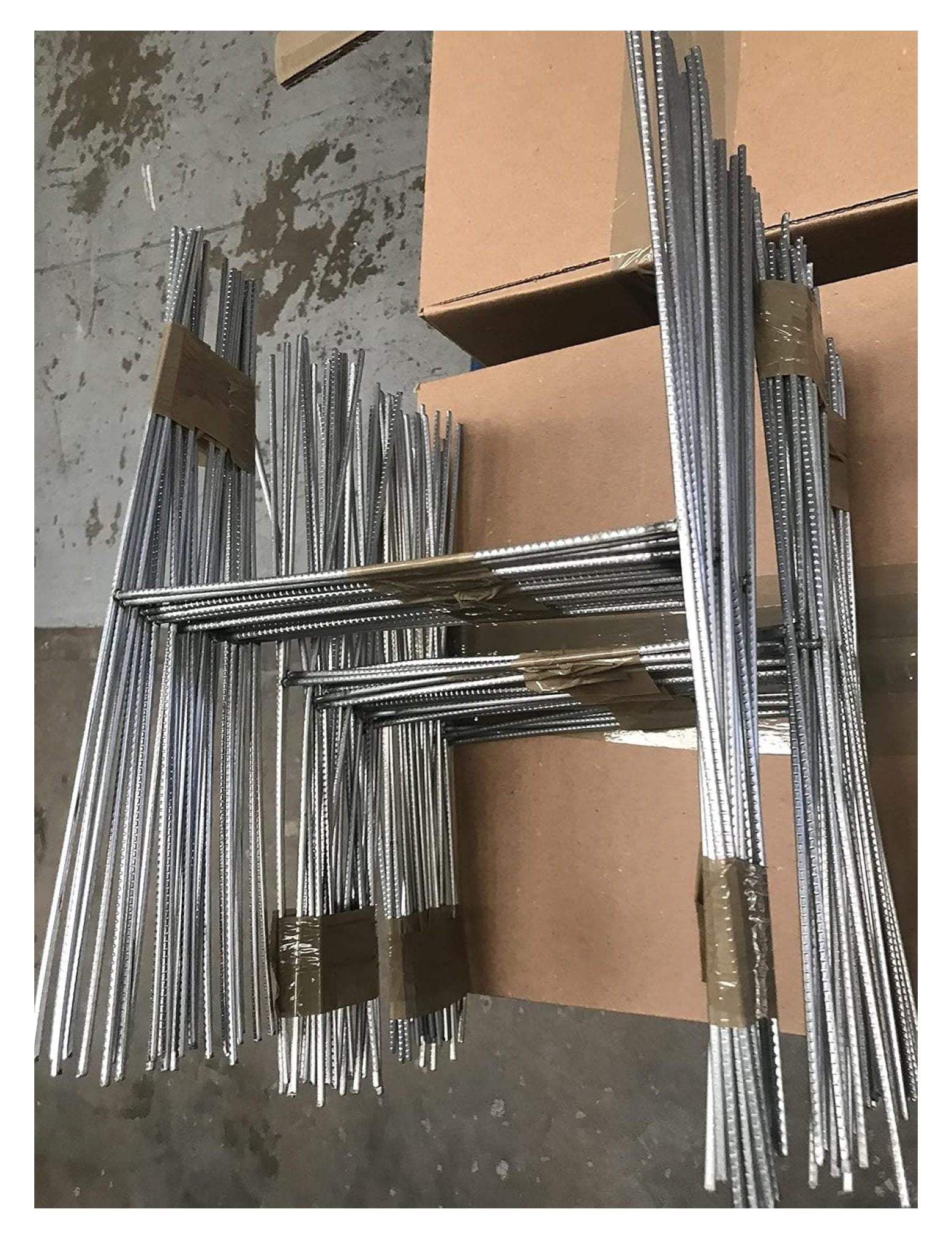 100 H Frame Wire Stakes - 12 x 9 inch Yard Sign Stakes, 12'' Tall and 9 ...