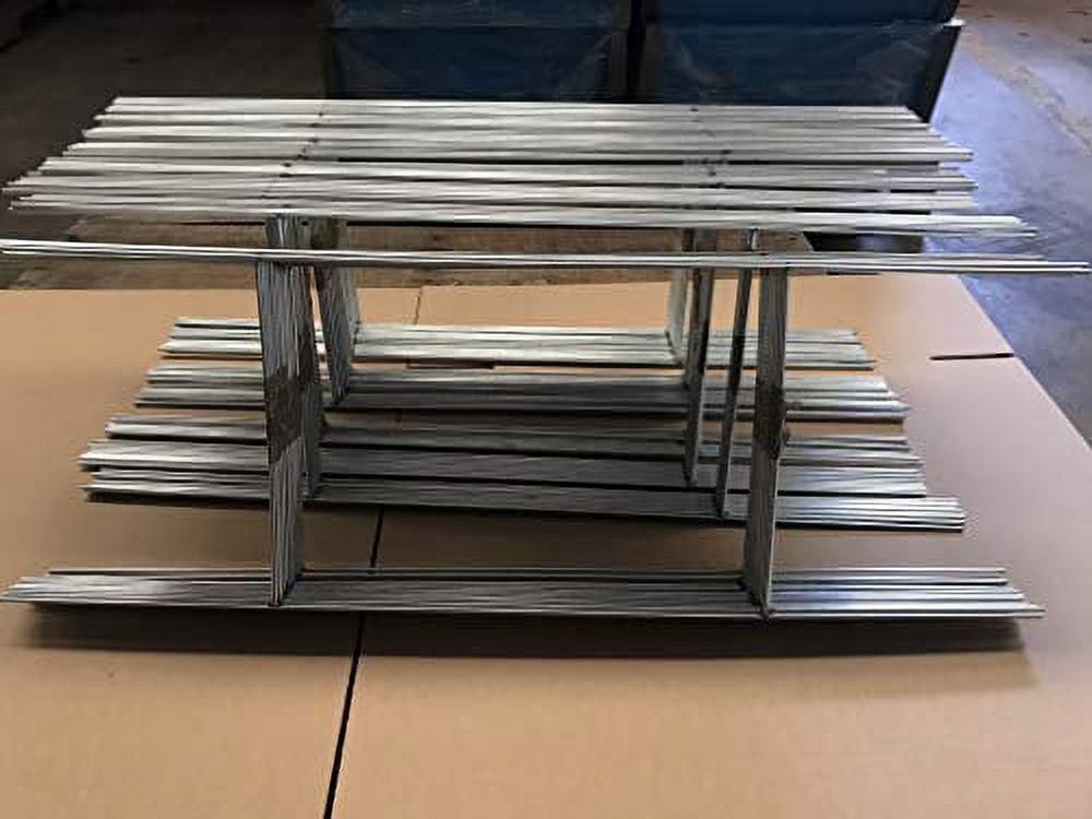 100 Heavy Duty Stakes 30 Inch Tall and 10 Inch Wide, Double-H Frame ...