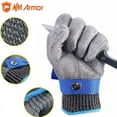 100% High Quality Stainless Steel Mesh Butcher Glove Cut Resistant ...