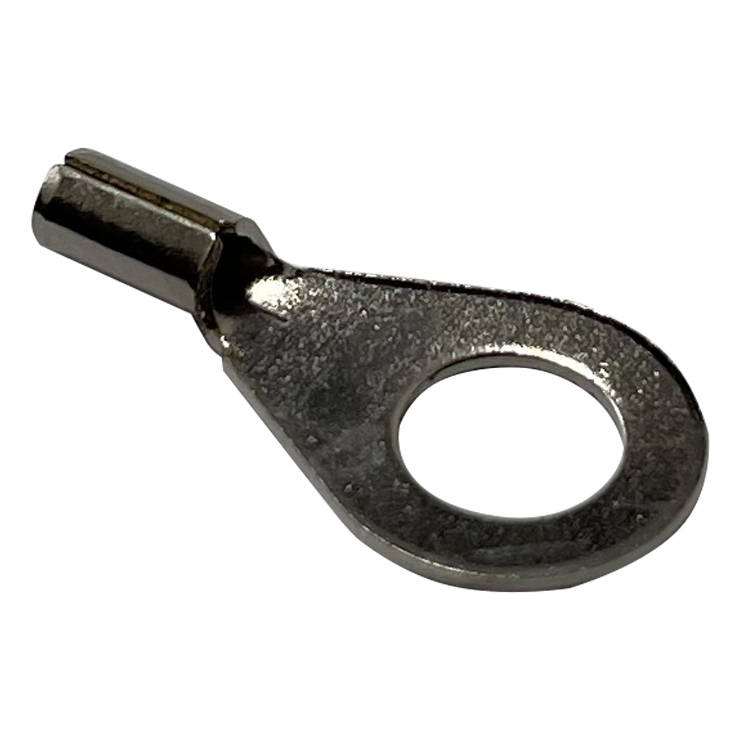 (100) High Temperature Non-Insulated Ring Connector 22-18 Gauge AWG 1/4" Stud Electrical Wire ...