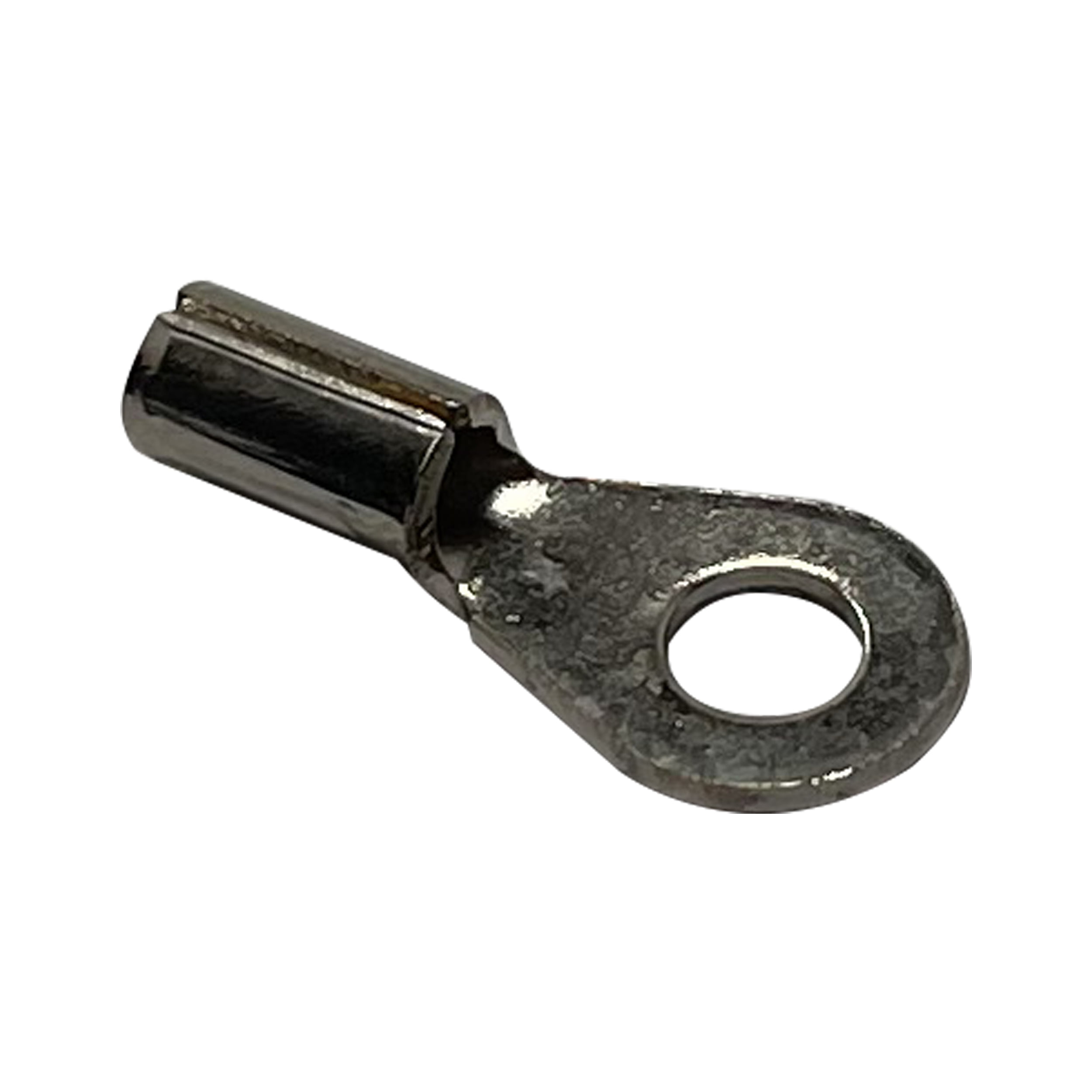 (100) High Temperature Non-Insulated Ring Connector 22-18 Gauge AWG #6 Stud Electrical Wire ...