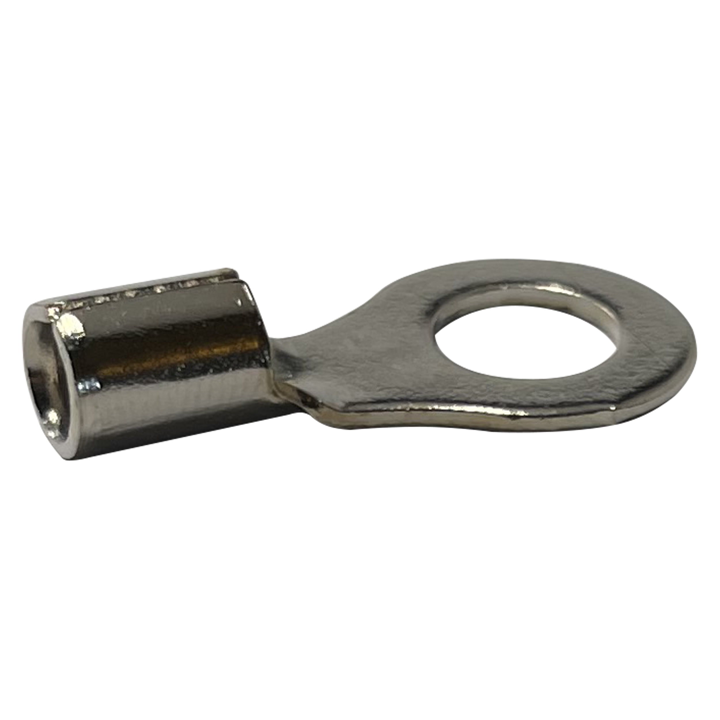 (100) High Temperature Non-Insulated Ring Connector 8 Gauge AWG 5/16 ...