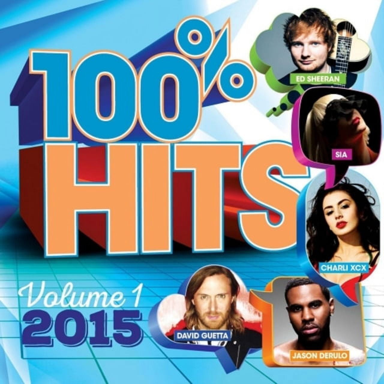 100% Hits 2015 Volume 1 (CD) - Walmart.com