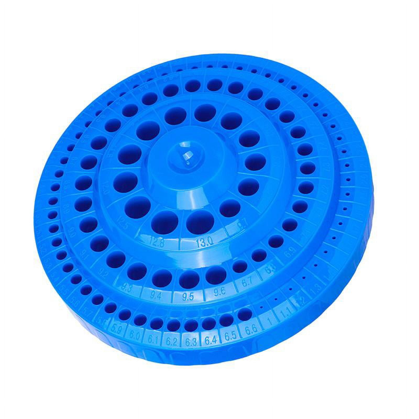 100 Hole Bit Organizer Turntable drill bit storages Case Drill Bit ...