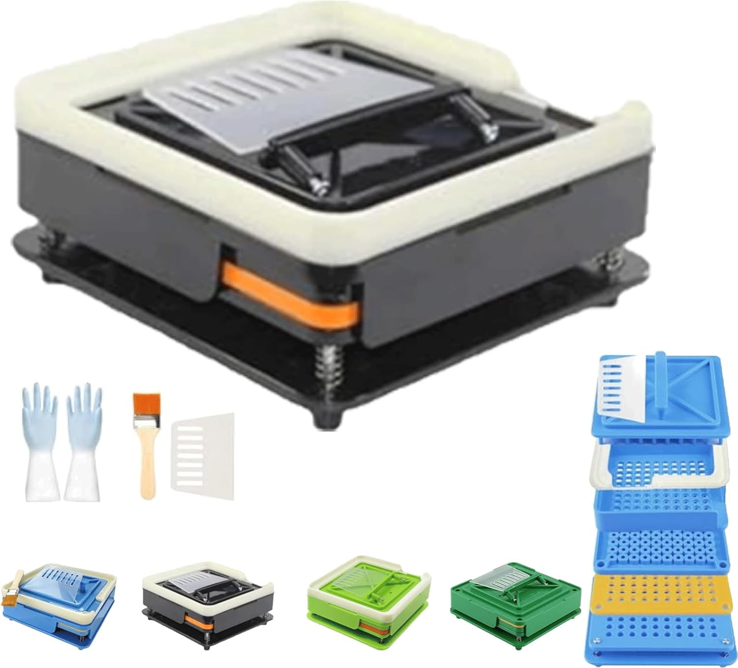 100 Holes Household Manual Filling Tray,00 Size Multi-Purpose Quick ...