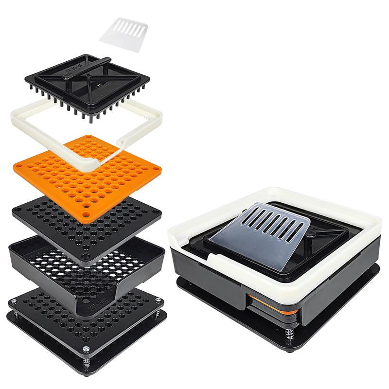 100 Holes Household Manual Filling Tray, 000# 00# 0# 1# 2# 3# 4# Size ...