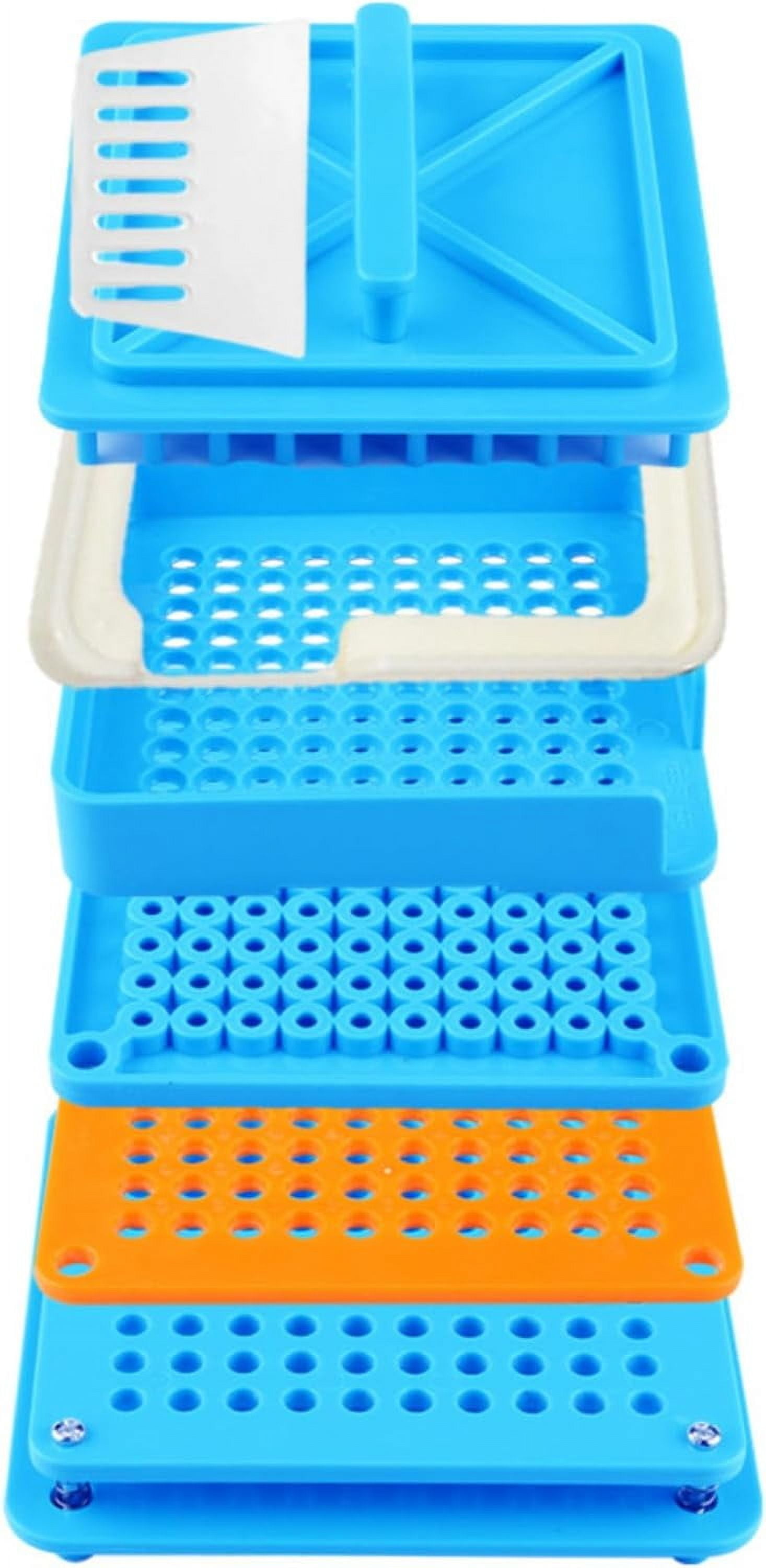 100 Holes Household Manual Filling Tray,Quick Filling Tool,DIY Filling ...