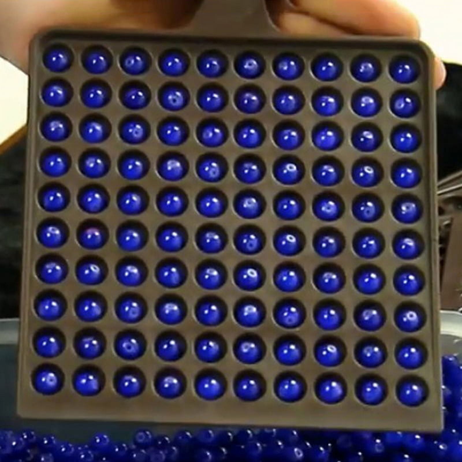 100 Holes Tray Counting Vitamin Dispenser Tablet Medicine Pharmacyplate ...