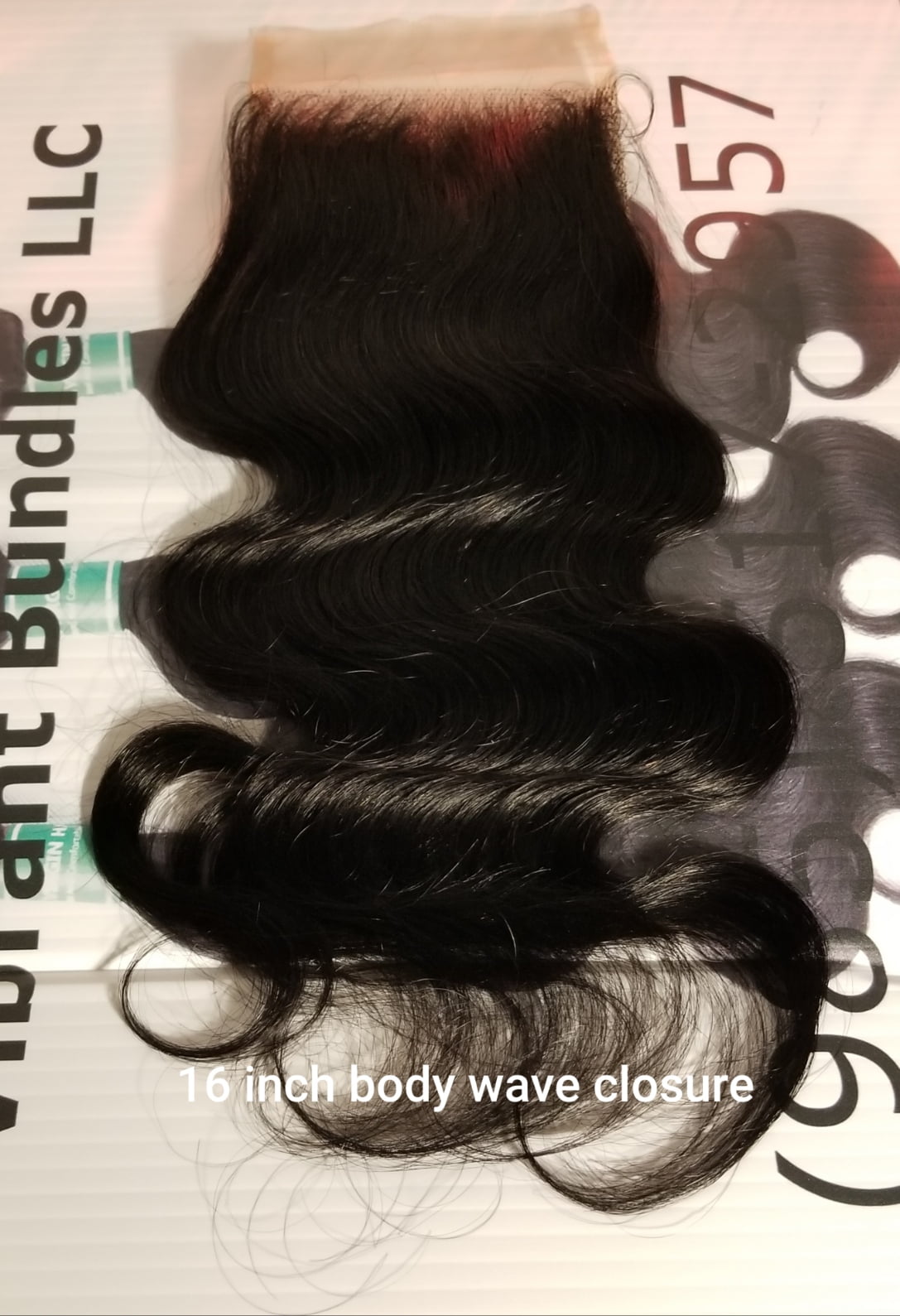 100% Human Hair 16 Inch Body Wave Closures - Walmart.com