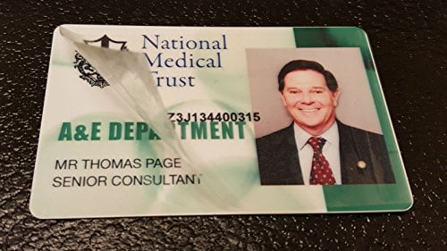 100 ID Card Clear Overlay Sticker Transparent Self Adhesive - Walmart.com