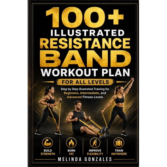 100+ Illustrated Resistance Band Workout Plan for All Levels: Step by ...