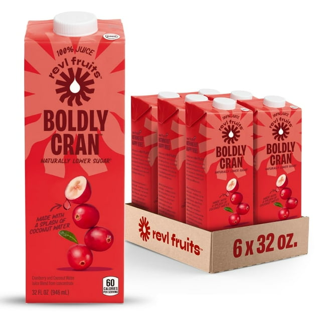 100 Juice Boldly Cran™ Cranberry Juice No Added Sugar 32 Fl Oz