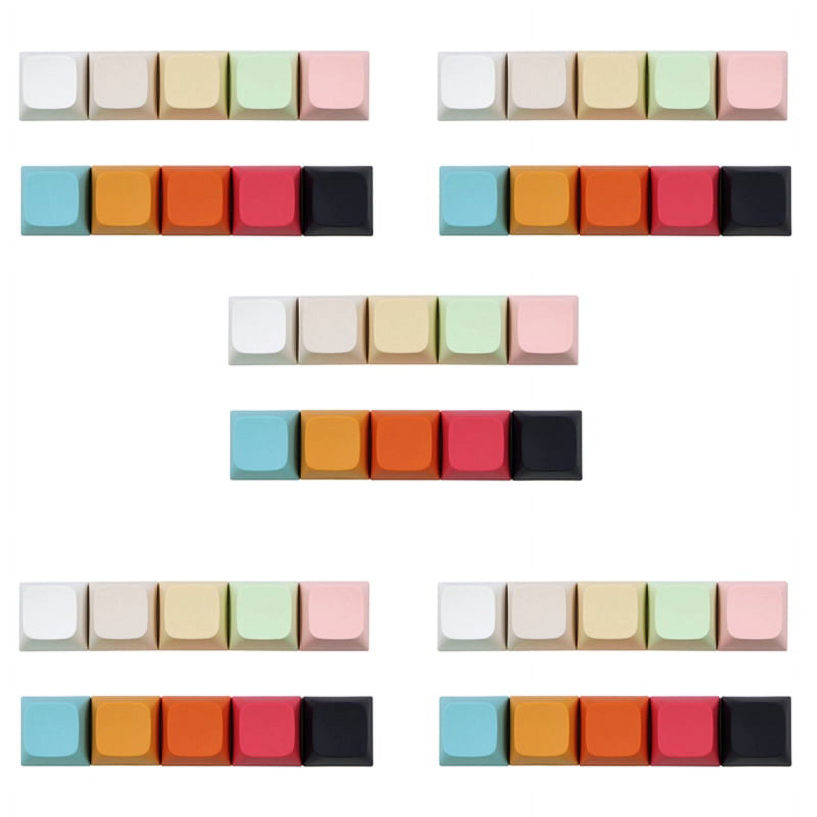 100 Key XDA Profile PBT Keycaps Mechanical Keyboard 1U 1X Ball Print ...