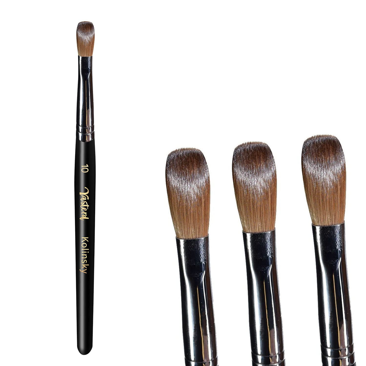 100% Kolinsky Acrylic Nail Brush Size 10,Professional Acrylic Nail ...