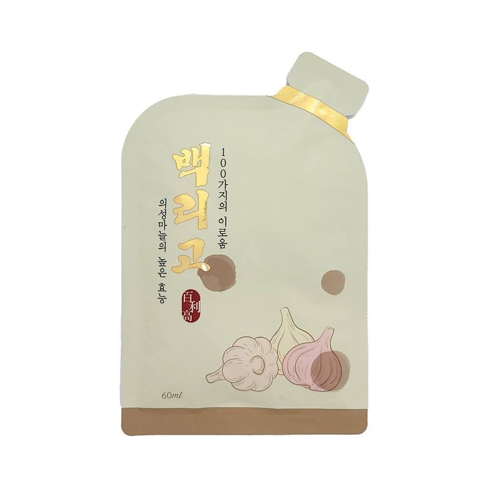 100% Korean Garlic Extract Drink 60ml/2.03fl.oz. X 30 Pouch, Pure ...