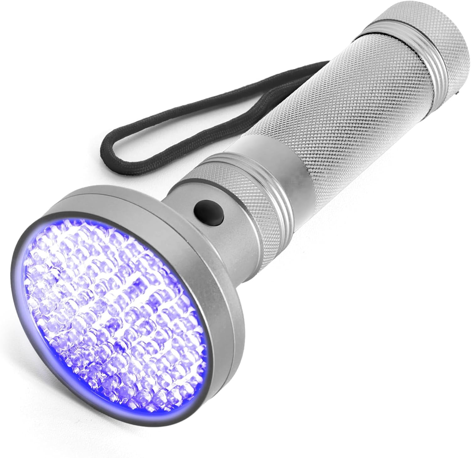 100 LED 395nm UV Flashlight Black Light, Portable Ultraviolet Torch for ...