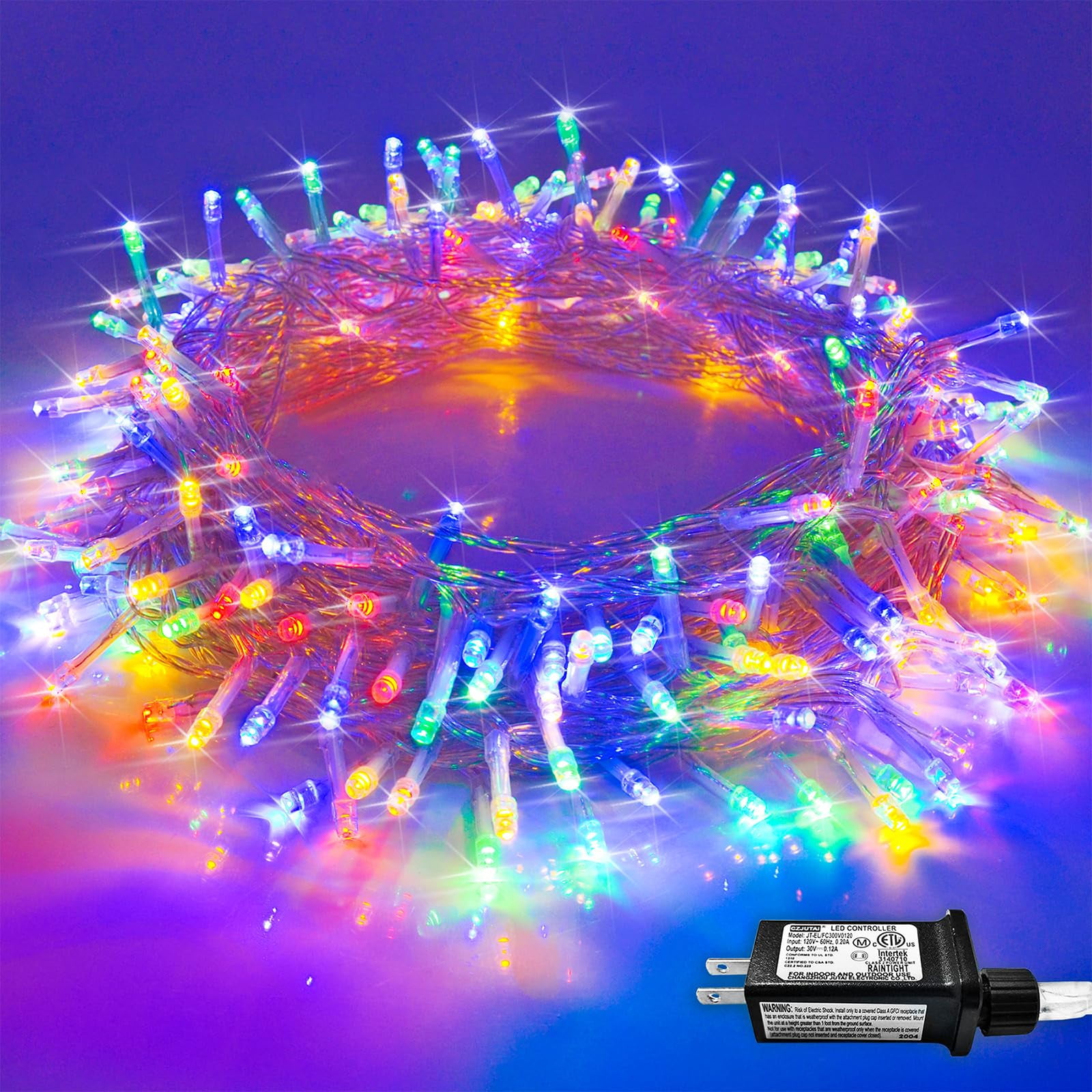 100 LED Multicolor Landscape & Walkway Lights Indoor Outdoor ...