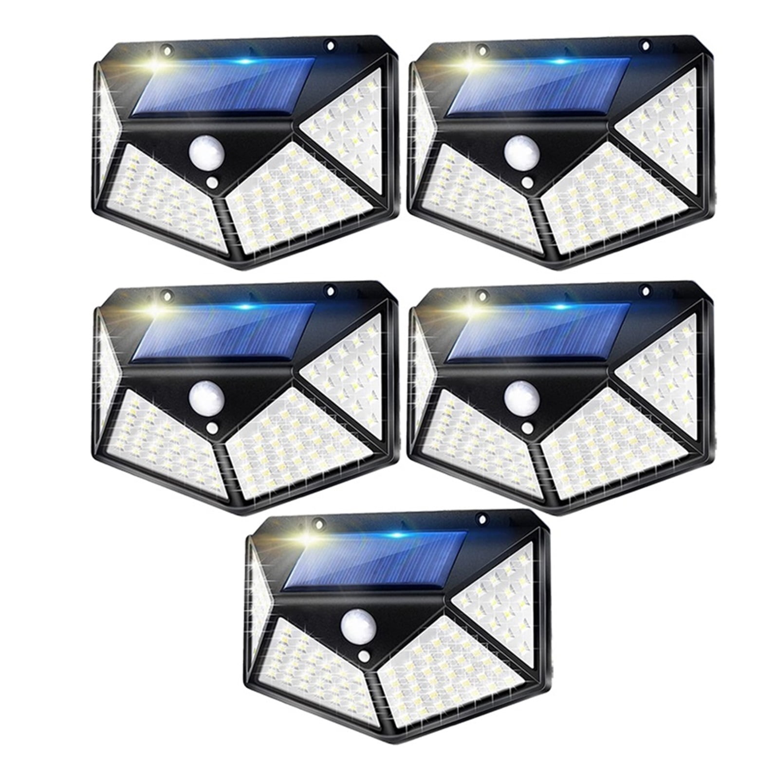 100 LED Outdoor Solar Light PIR Motion Sensor Waterproof Solar Powered ...