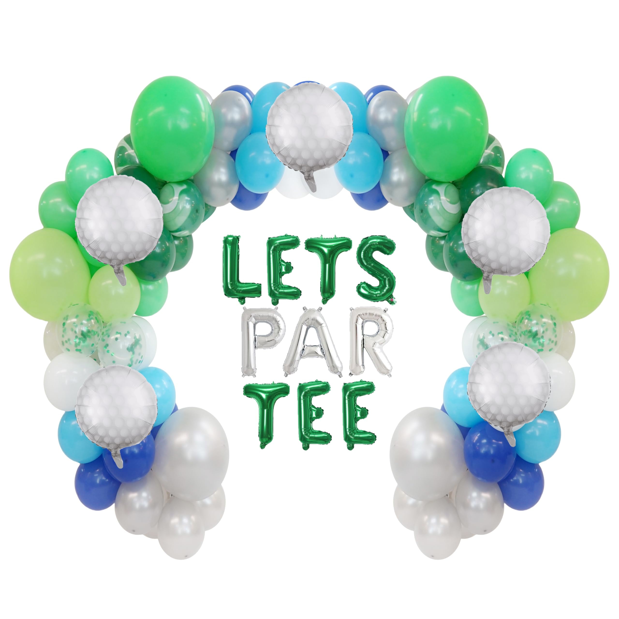 100% LIKED-Lets Par Tee Balloon Garland Kit, Golf Balloon Arch Party ...