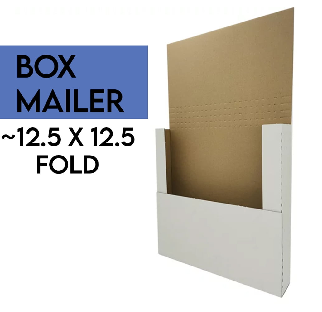 100 LP 12.5x12.5 Premium Record Album Mailers Book Box Shipping Mailer ...