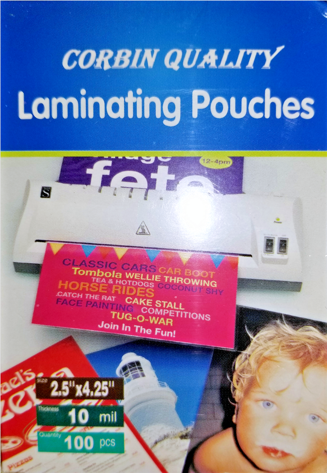 100 Letter 10 Mil Laminating Pouches Laminator Sleeves 9 x 11-1/2 Gloss ...