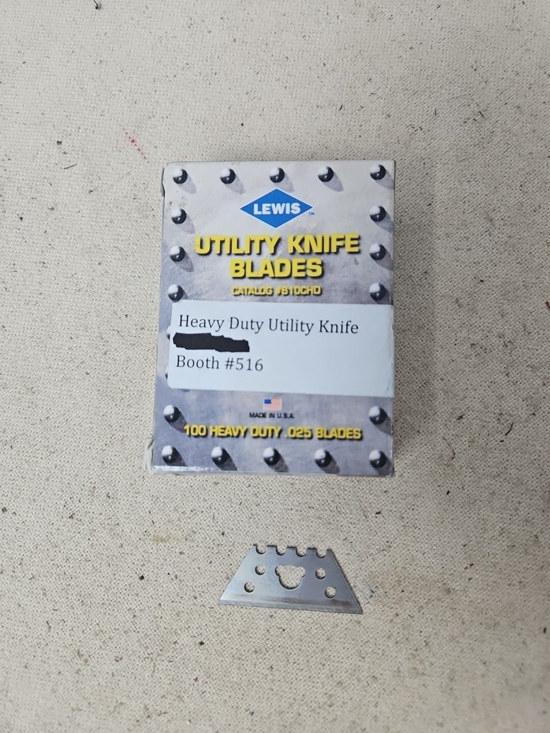 100 Lewis K710U K310-3 K110-1 Utility Blade Replacement Box Cutter ...