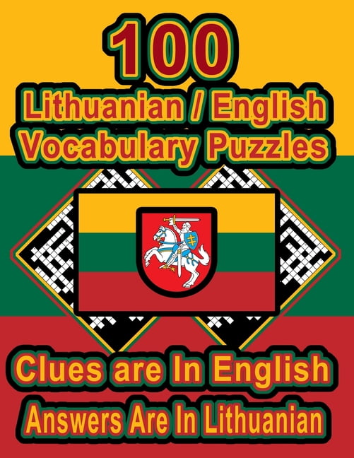 On Target Puzzles 100 Lithuanian/English Vocabulary Puzzles: Learn and ...