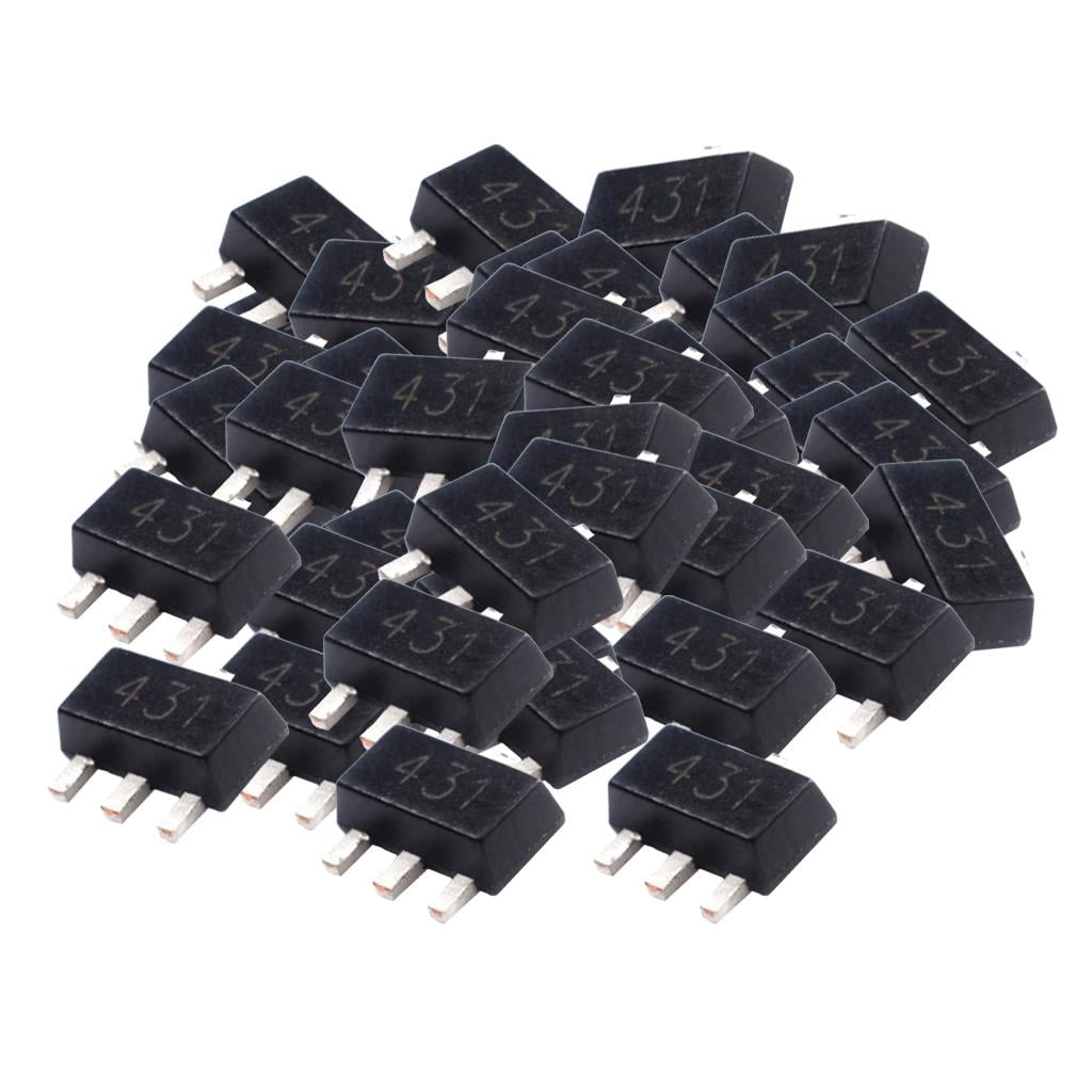 100 Lot Amplifier Transistor Transistor TL431 431 SOT-23 0.5% ...
