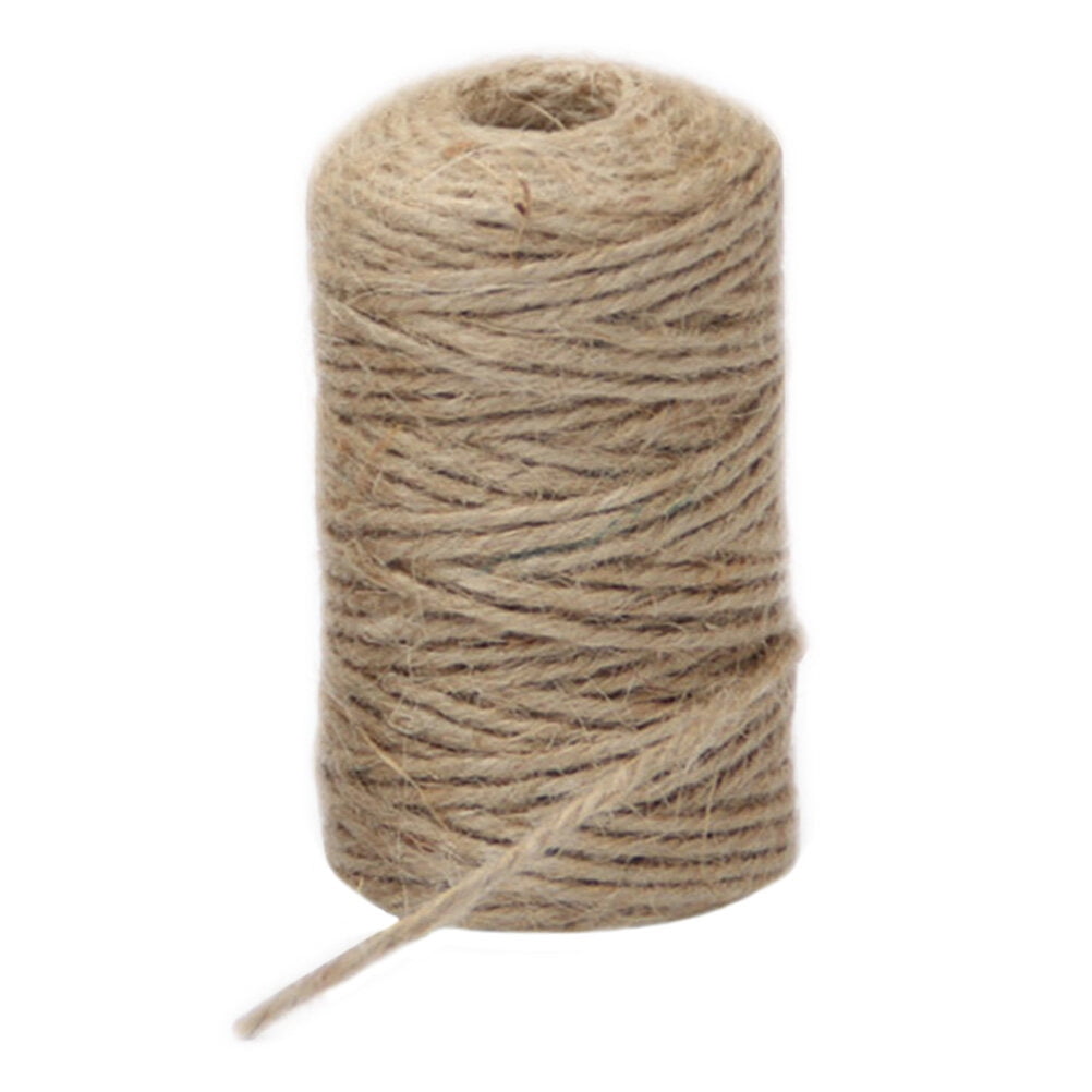 100 M Hook Jute Woven Rope Wrapping Cords Premium Jute Material ...
