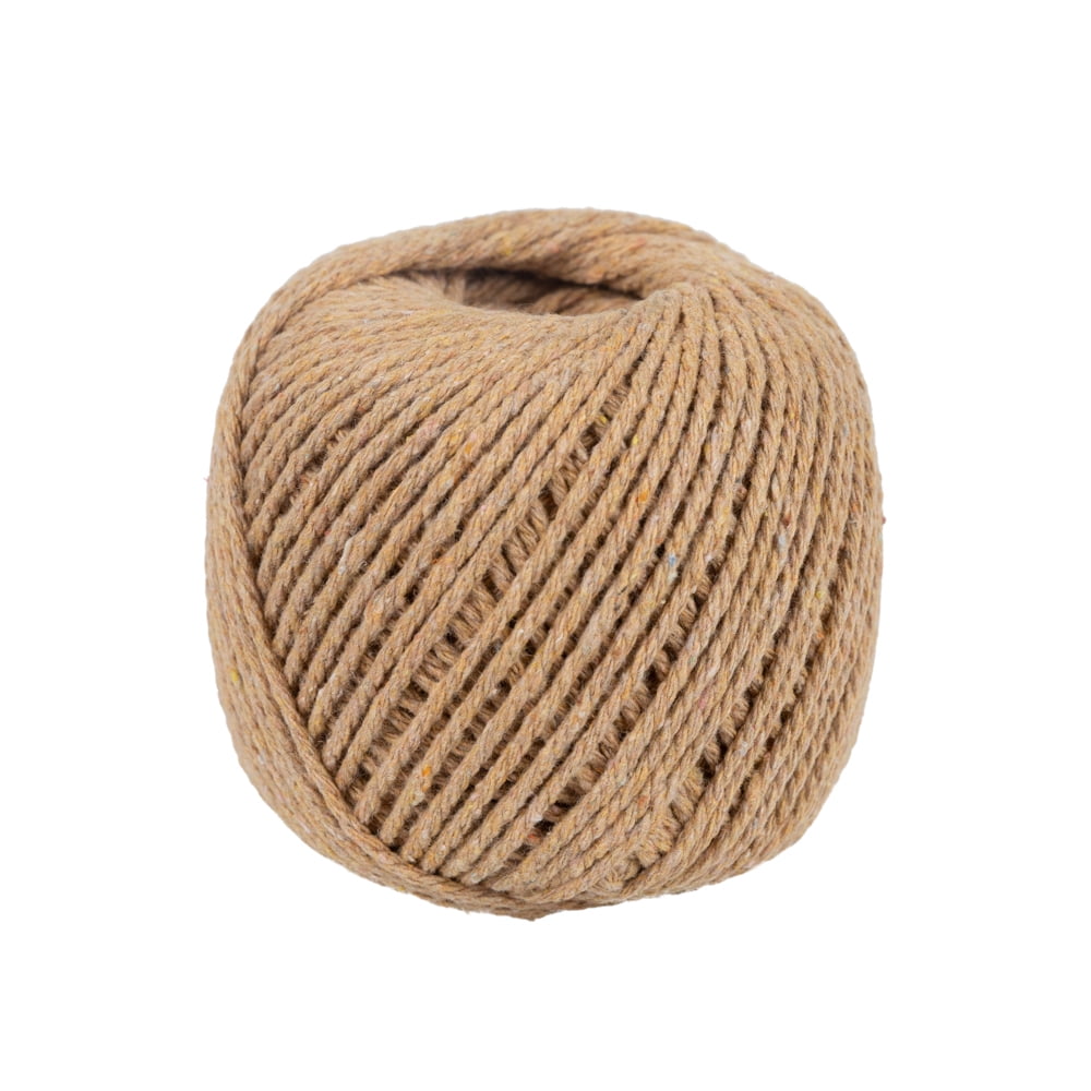 100% Macrame Natural Twisted Cotton Yarn Cord Rope – Various Sizes ...