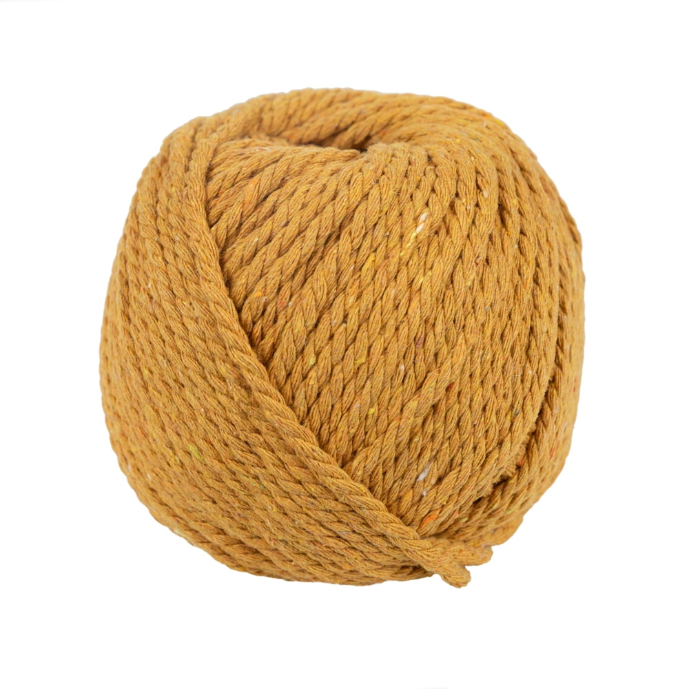 100% Macrame Natural Twisted Cotton Yarn Cord Rope – Various Sizes ...