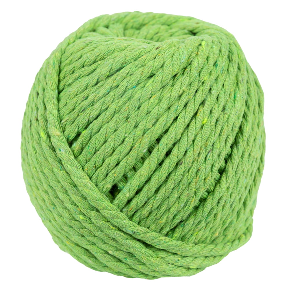 100% Macrame Natural Twisted Cotton Yarn Cord Rope – Various Sizes ...