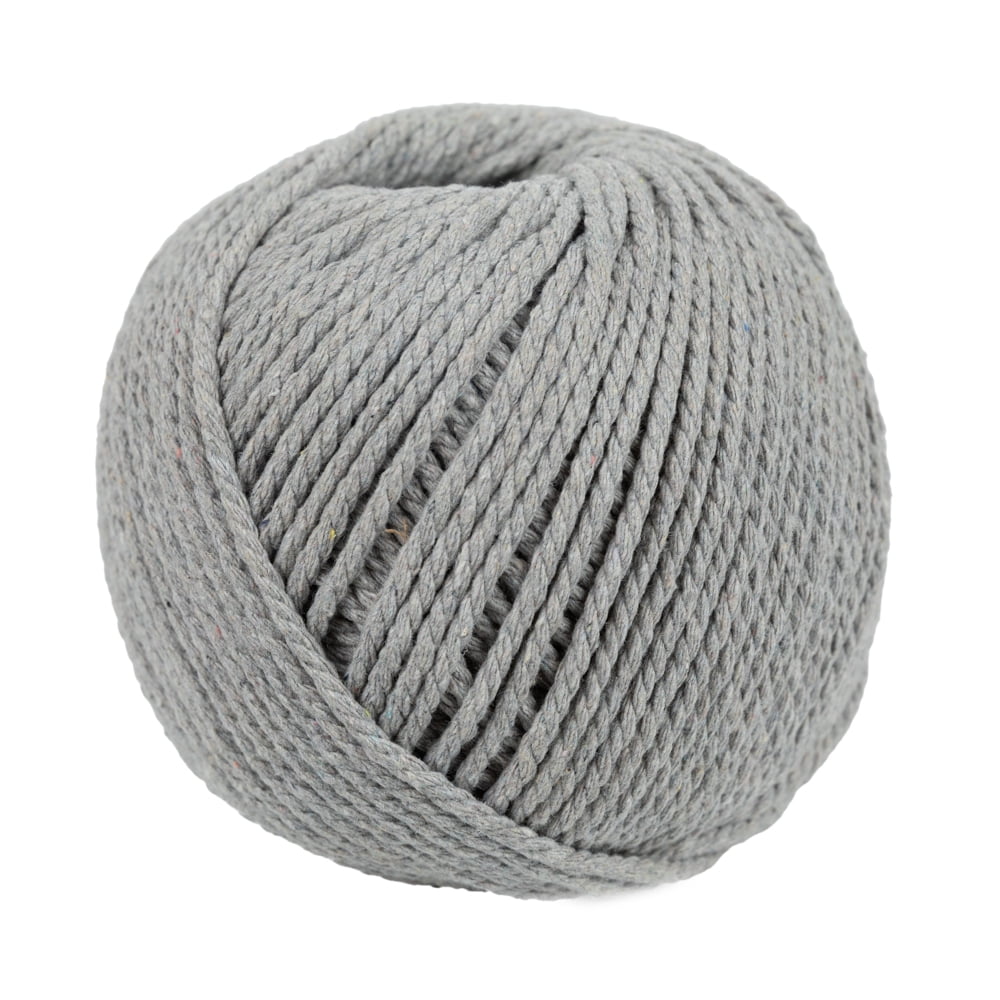 100% Macrame Natural Twisted Cotton Yarn Cord Rope – Various Sizes ...