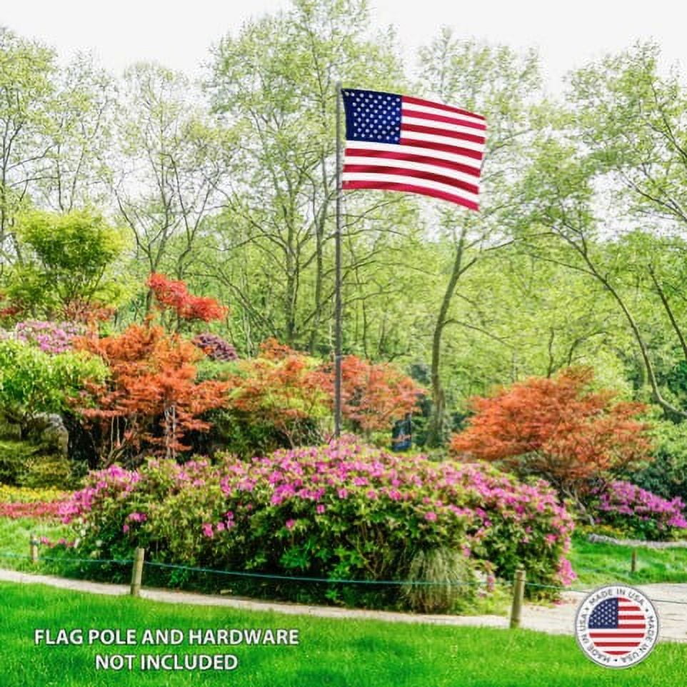 100% Made in the USA Ashton 3ft x 5ft American Flag - Walmart.com