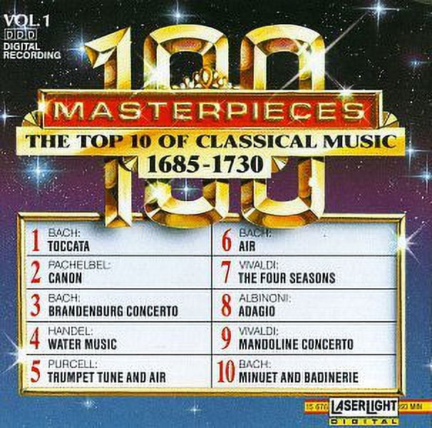 100 Masterpieces, Vol. 1: The Top 10 of Classical Music, 1685-1730 ...