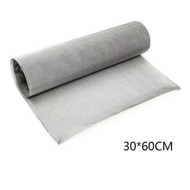 100 Mesh Stainless Steel Mesh Woven Fine Metal Wire Screen Filter Sheet ...