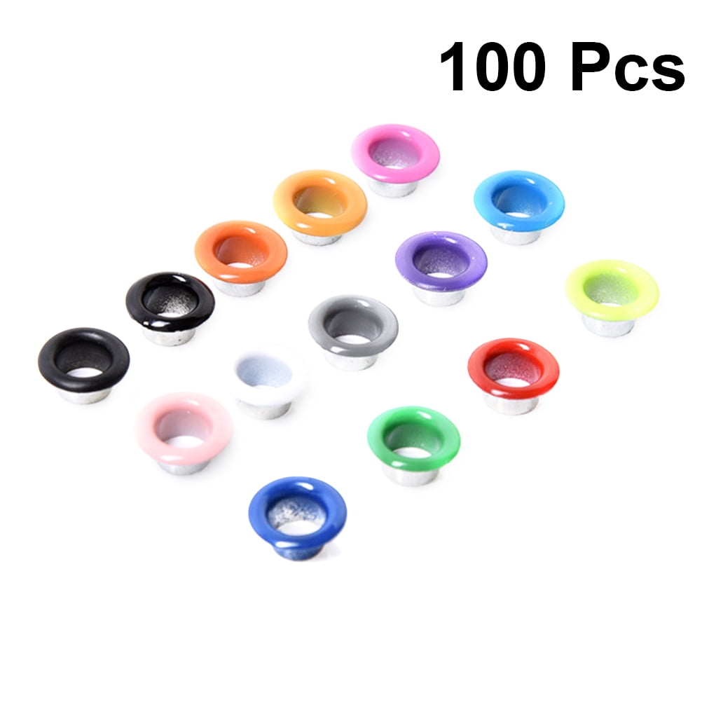 100 Metal Grommet Grommets Eyelets Sets Shoe Eyelets Grommet Sets for ...