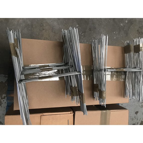 100 Metal Sign Holders, 10 x 15 inch H-Frame, 9 Gauge Galvanized Steel ...