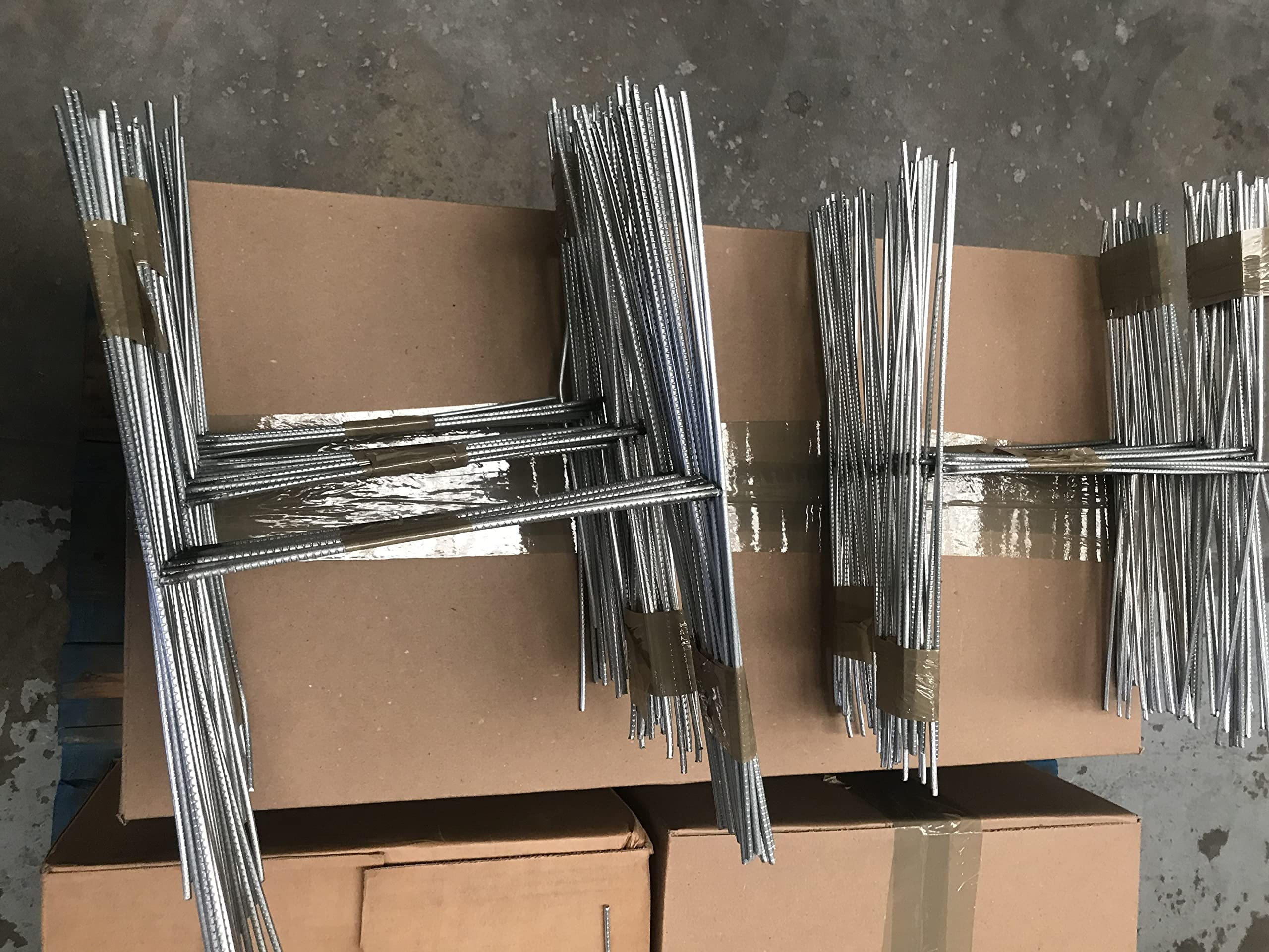 100 Metal Stake 10x15 inch x 9 Gauges Galvanized Wire, Bundles of 100 ...