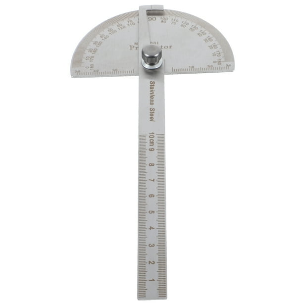 100 Mm Angle Finder Protractor Stainless Steel Square Head Measuring ...